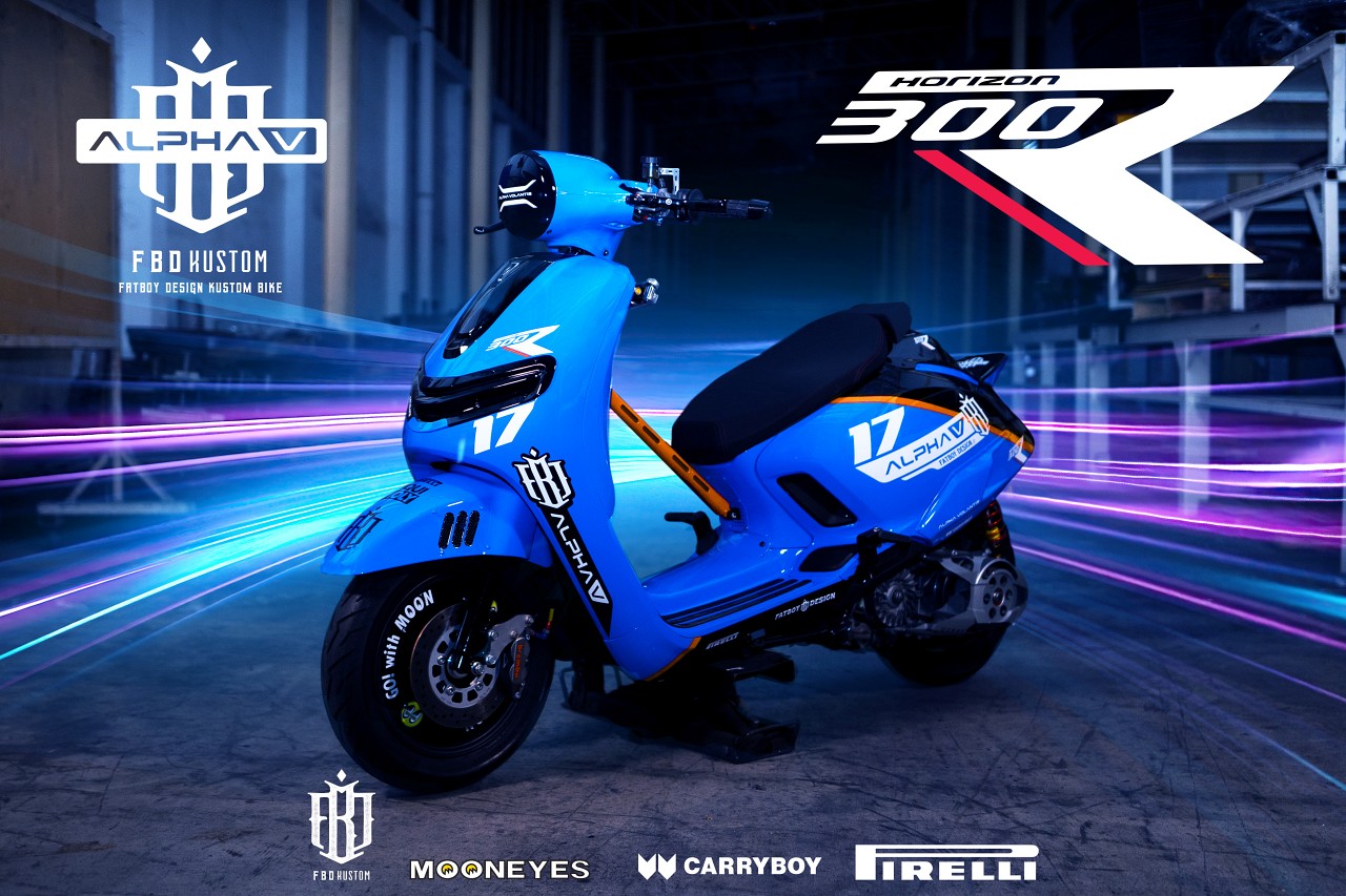 HORIZON 300 R - ตัวแรงทีมแข่ง ALPHA VOLANTIS x FATBOY DESIGN