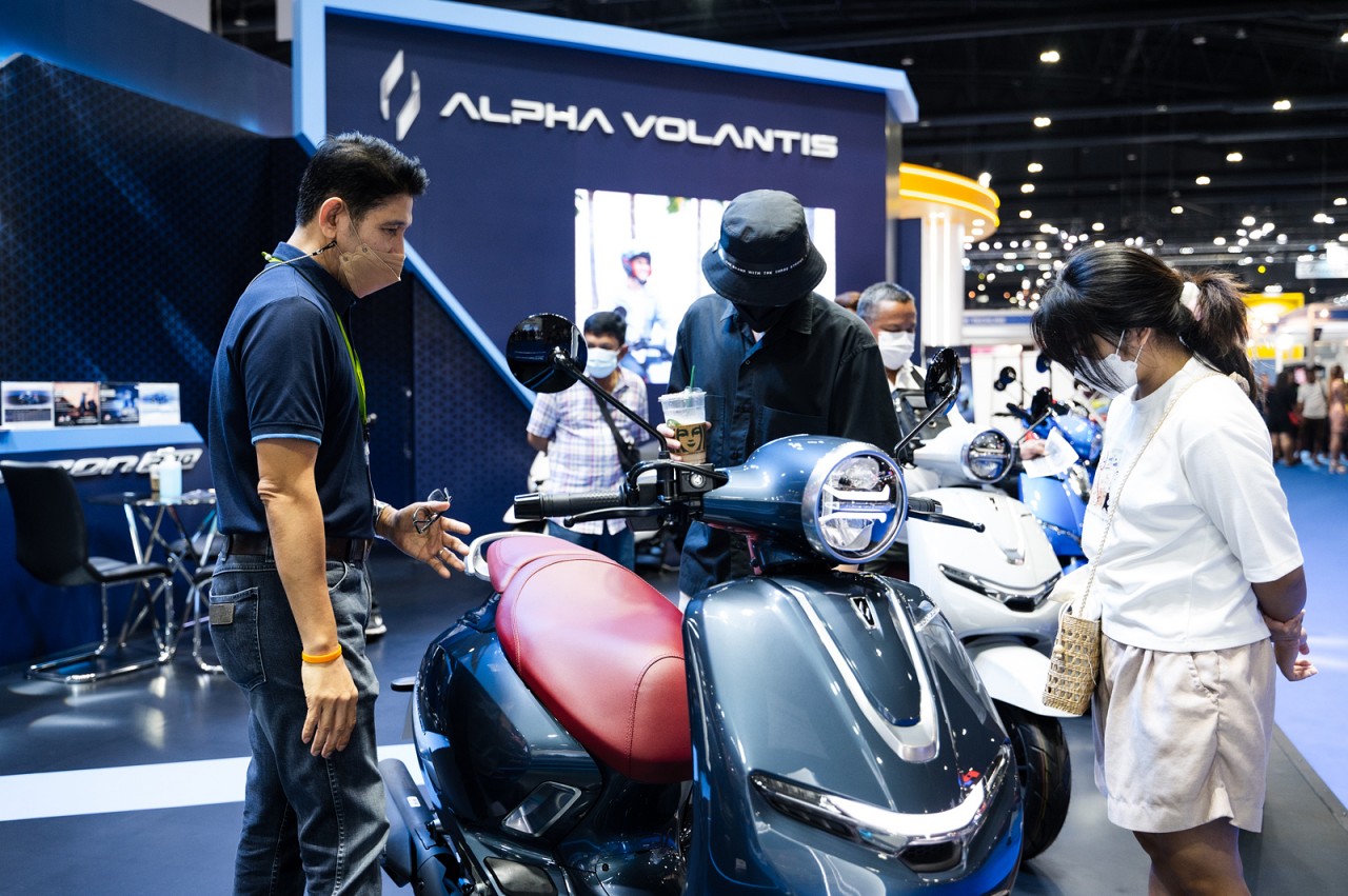 ALPHA VOLANTIS เปิดตัว HORIZON 300 SR ในงาน Motor Show 2023