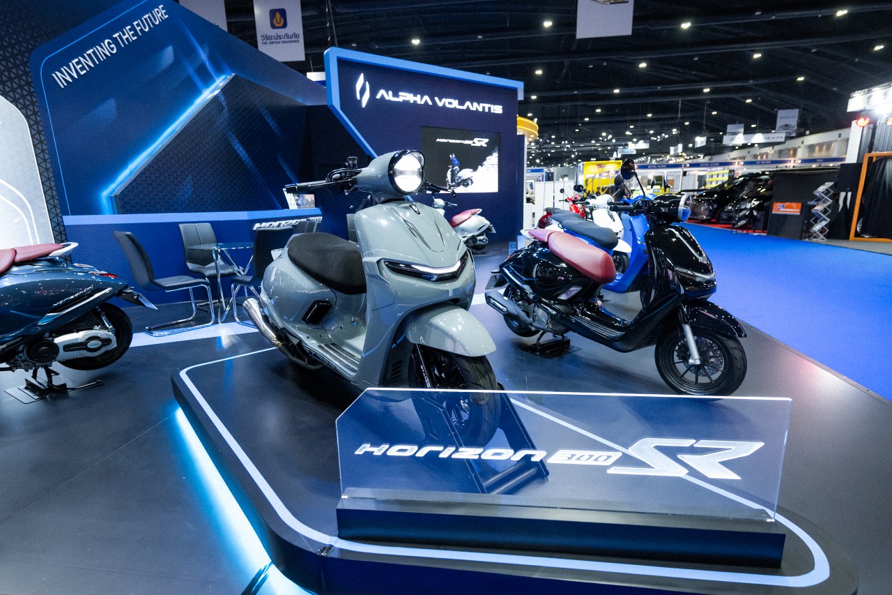 ALPHA VOLANTIS เปิดตัว HORIZON 300 SR ในงาน Motor Show 2023